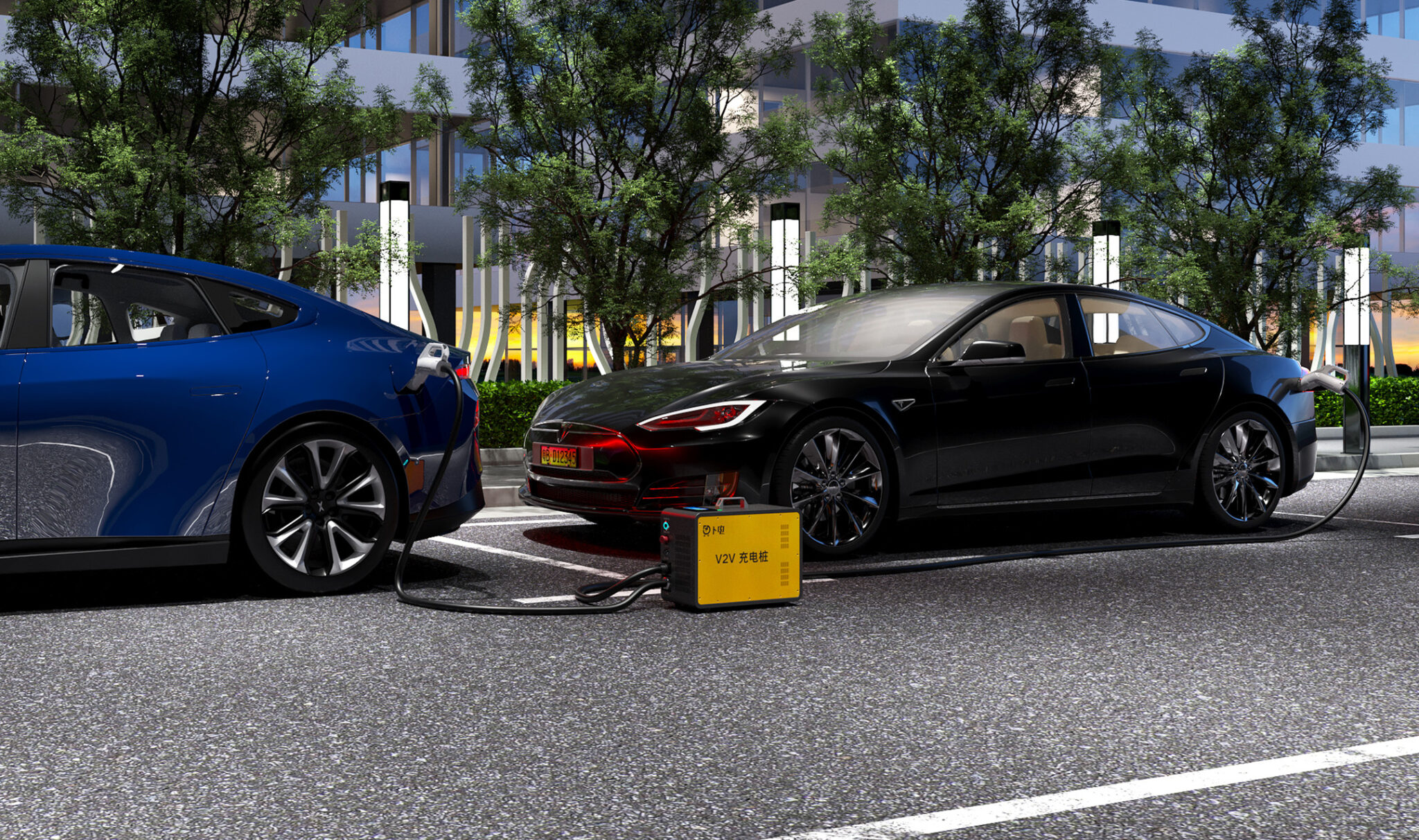 20kW V2V EV Charger - Electric vehicle charging station manufacturer ...